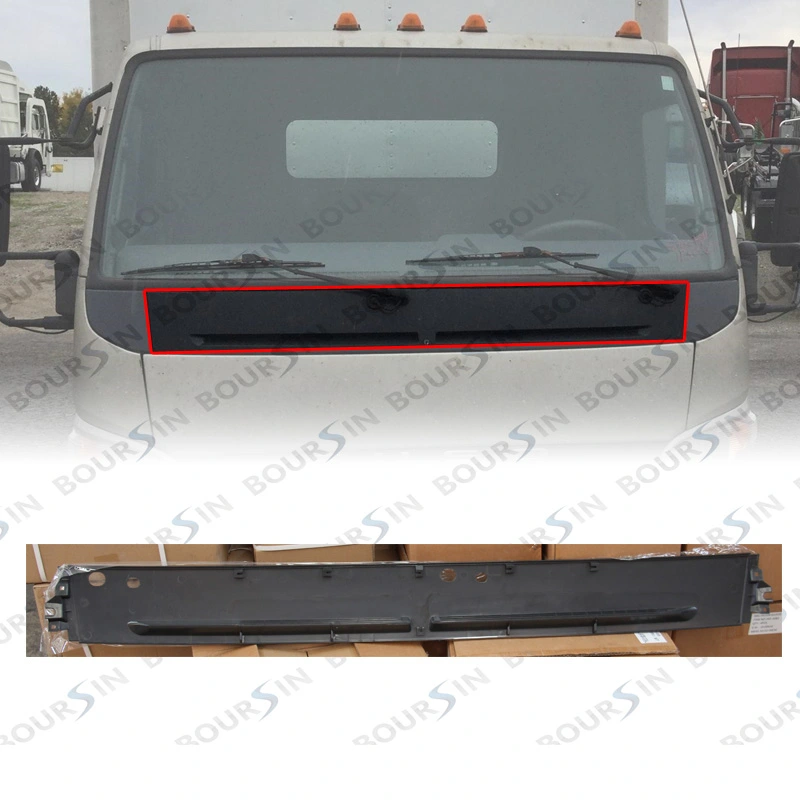 Front Panel Garnish For Mitsubishi Fuso Canter FE FG 2005-2011 Black