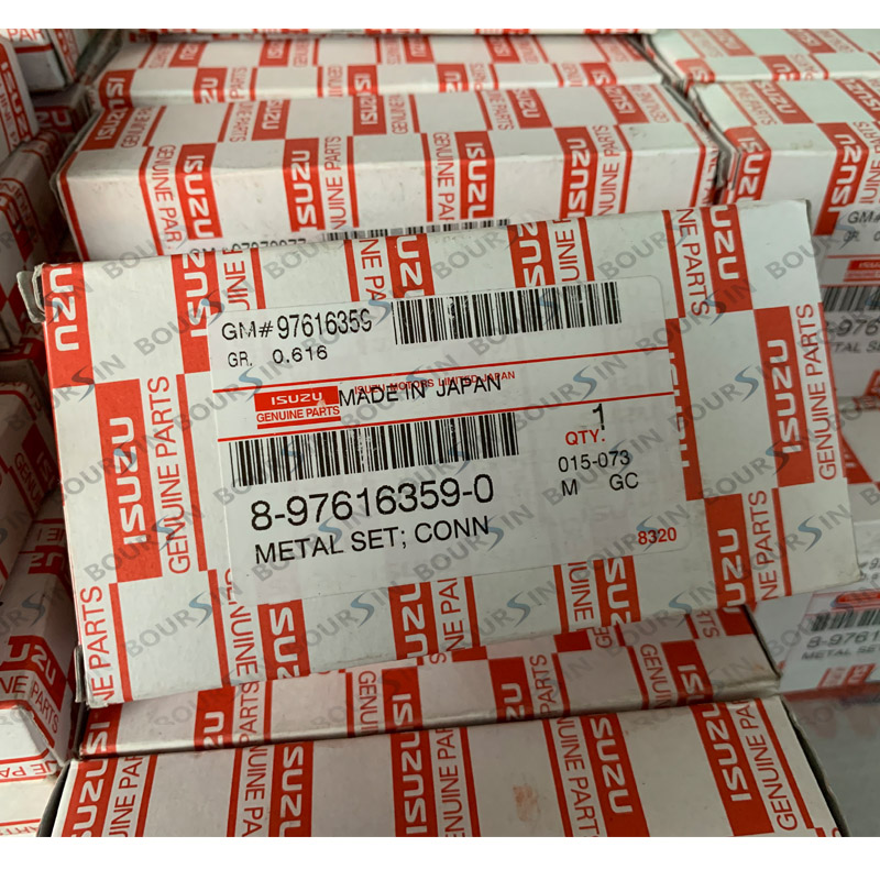 Metal Set Conn Rod Bearings For ISUZU NPR NQR NRR 4HK1 2005-10 Set of 4 ...