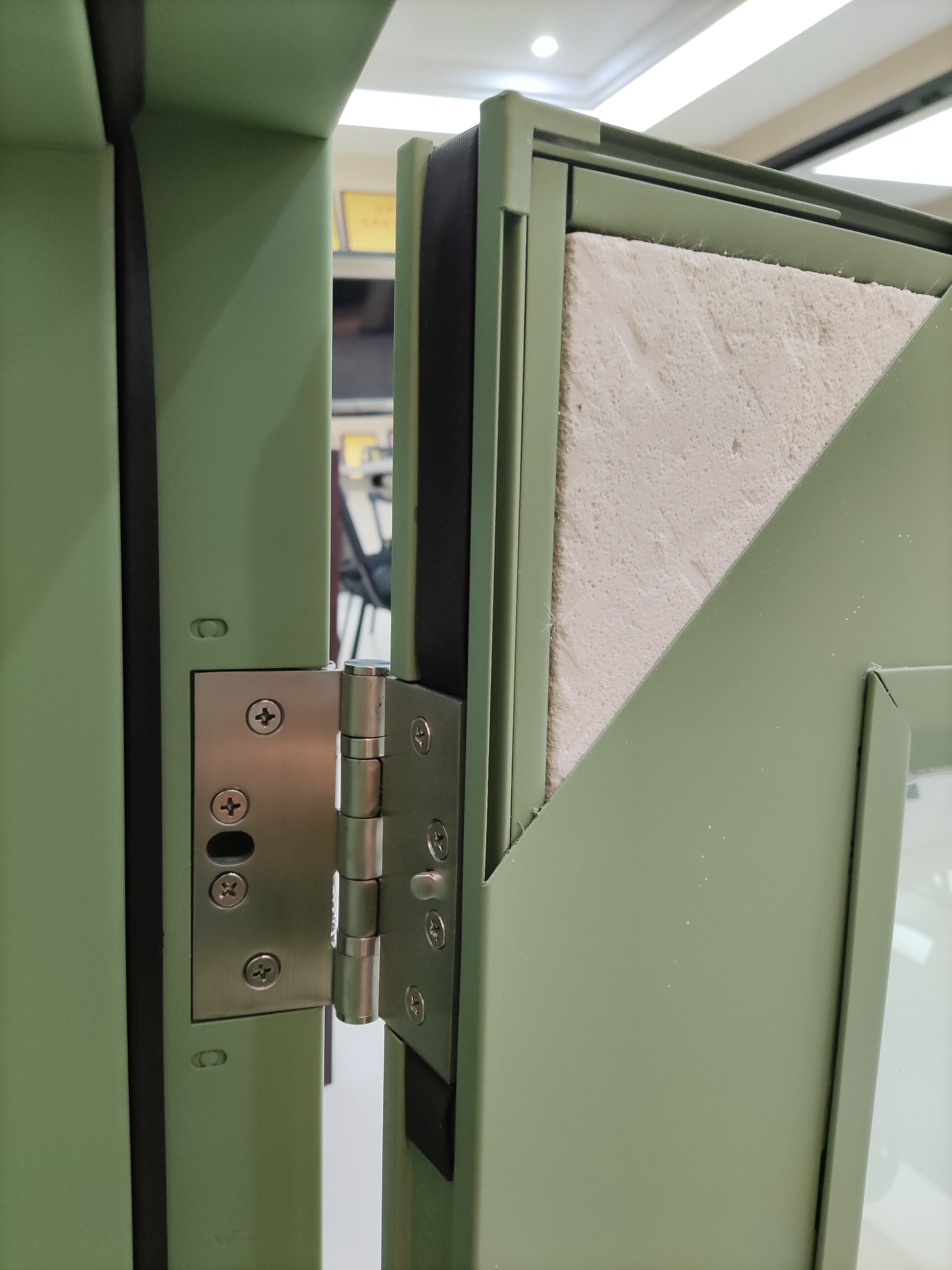 Apartment Steel Fireproof Fire Rated Emergency Escape Door Fire steel ...