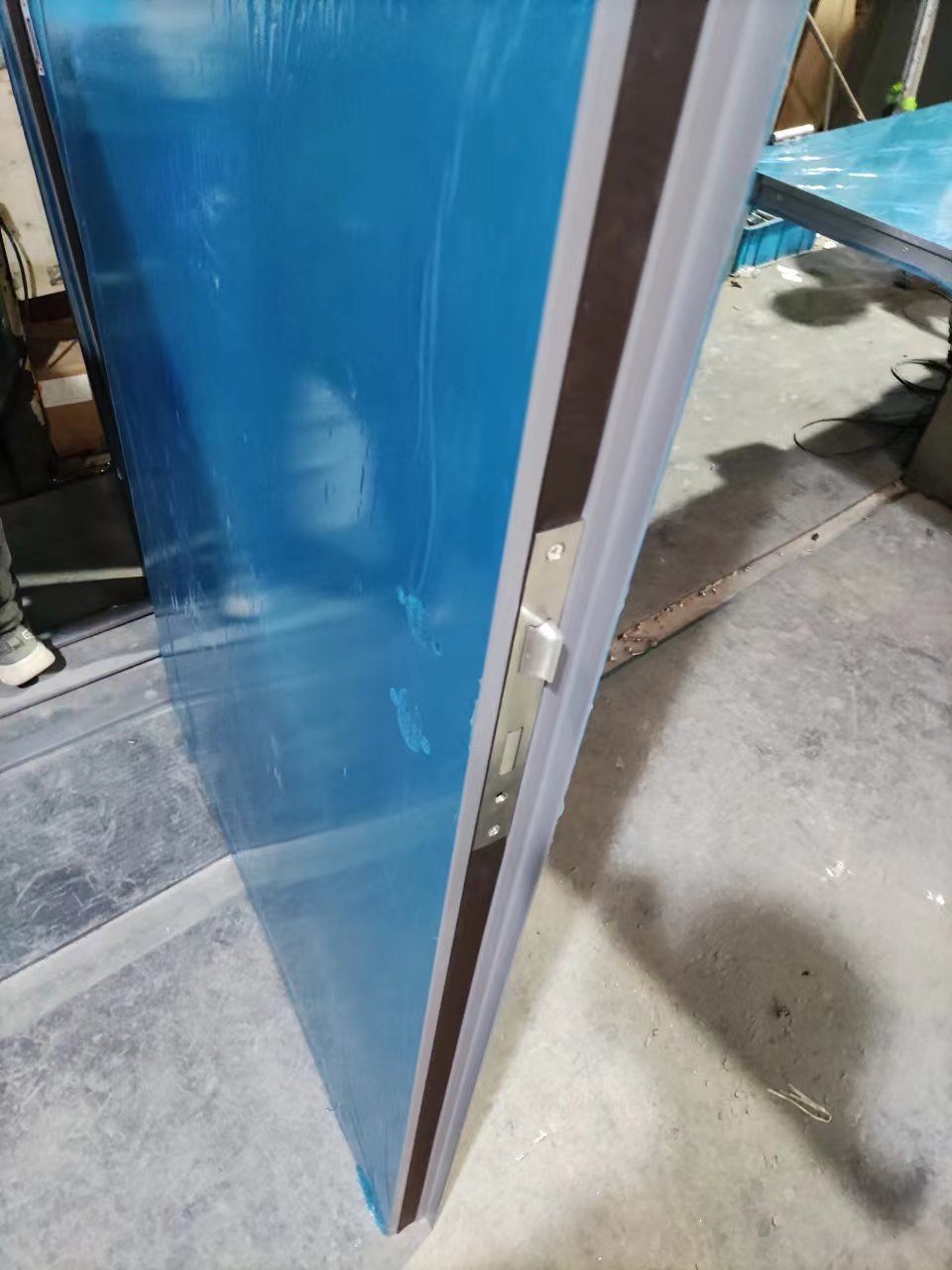 UL listed 120 Mins fire rated steel doors with vision panel,Fireproof door