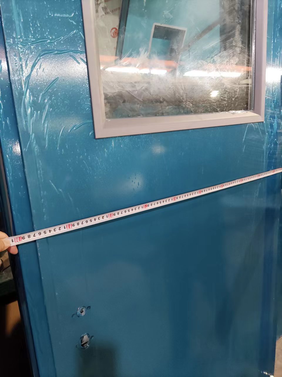 UL listed 120 Mins fire rated steel doors with vision panel,Fireproof door