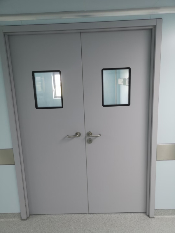 Hospital emergency exit door UL Intertek listed steel acoustic metal ...
