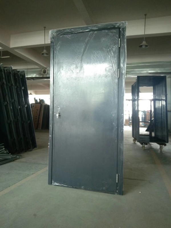 Acoustic steel door rubber sealed STC42 soundproof metal door,Fireproof ...