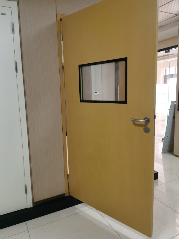 GMP Clean Operating Room Metal Cleanroom Medical Office Automatic Door ...