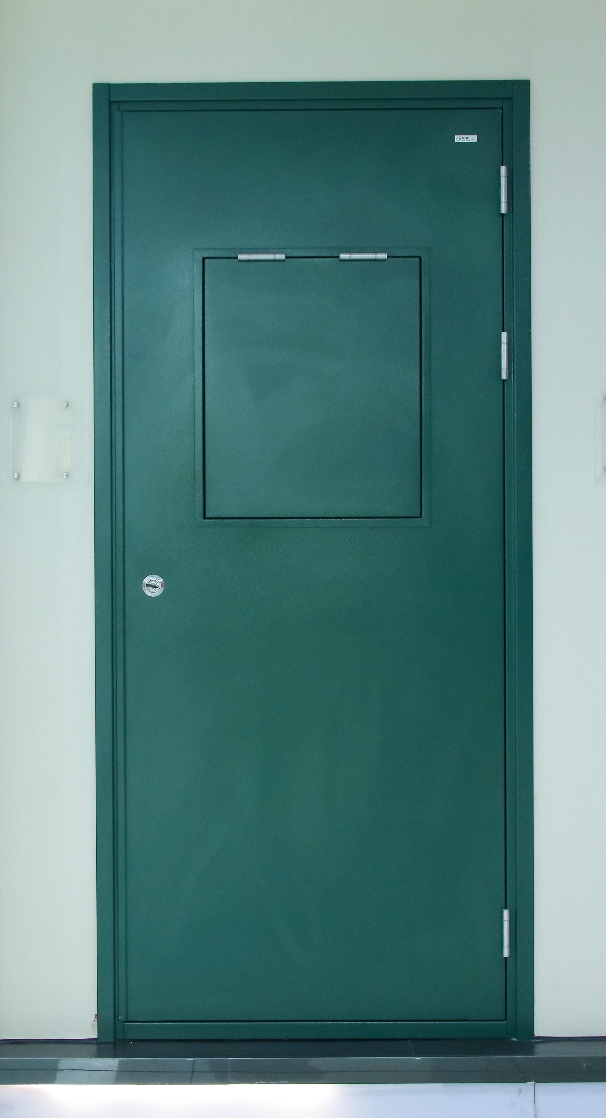 fire rated steel door with panic bar and trim ul listed 2 hours ...