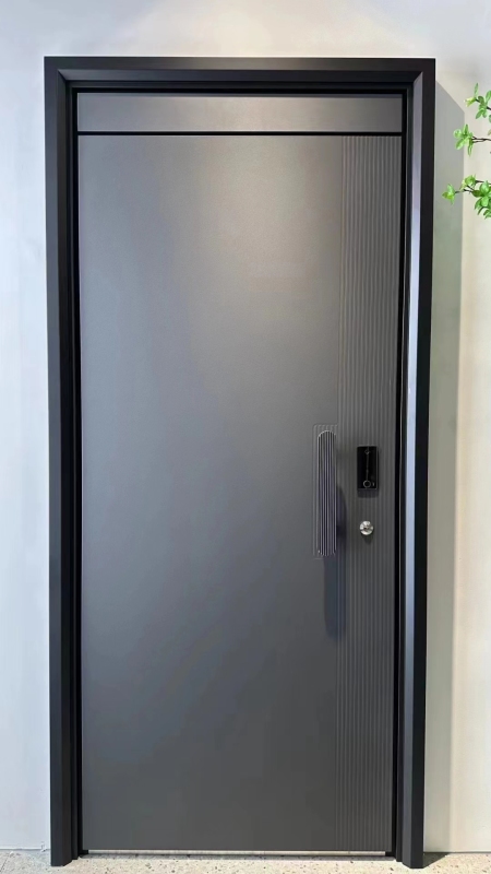 Hot Sale Custom Exterior Main Security Door Design Safety Metal Steel ...