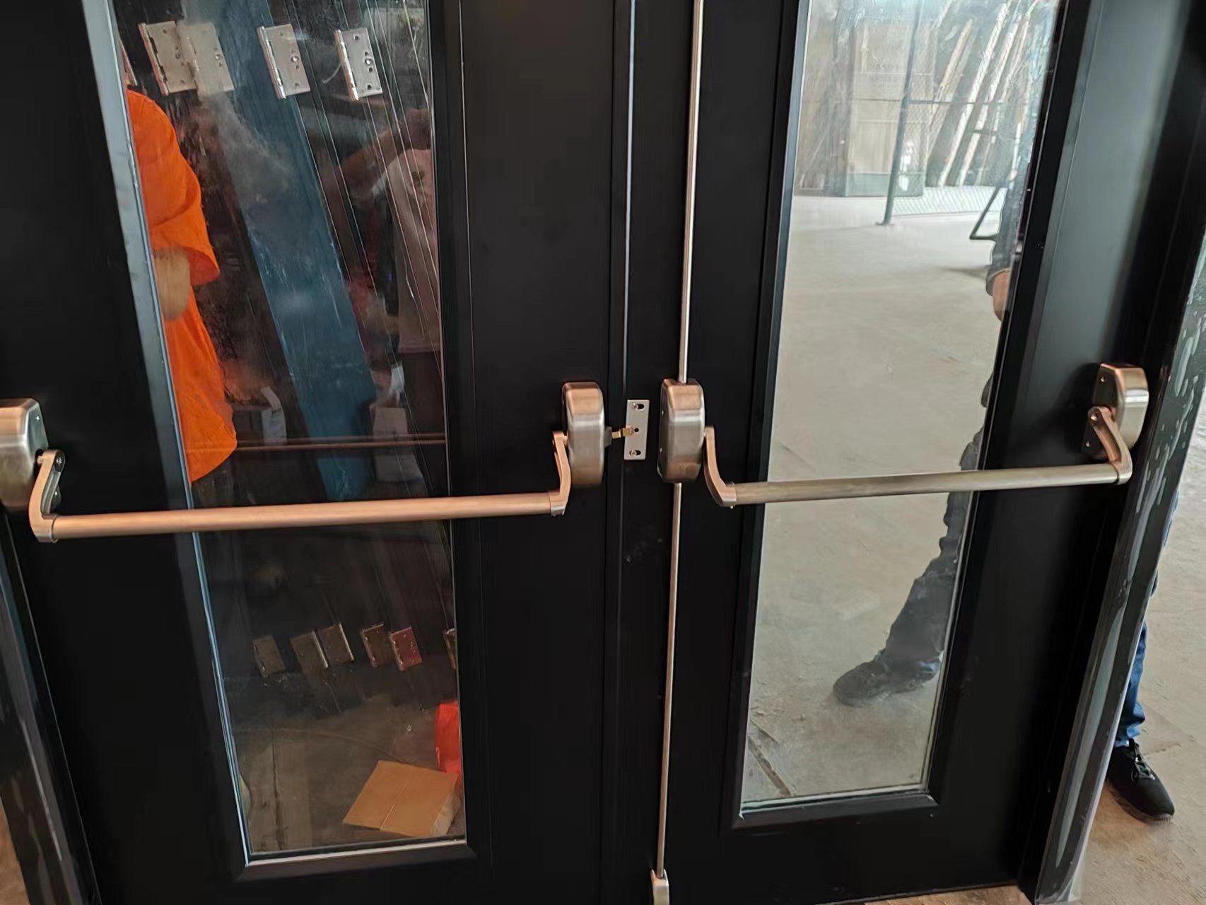 American Standard Emergency Double Steel Fire Rated Door With UL Panic ...