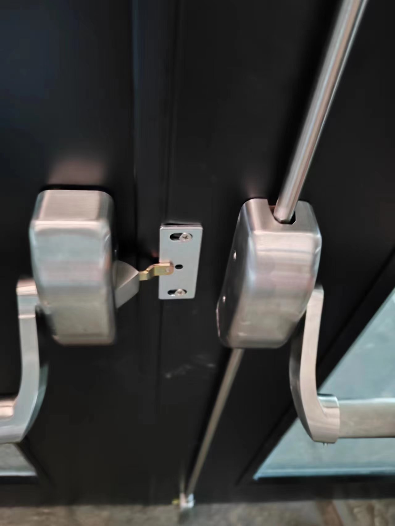 American Standard Emergency Double Steel Fire Rated Door With UL Panic ...