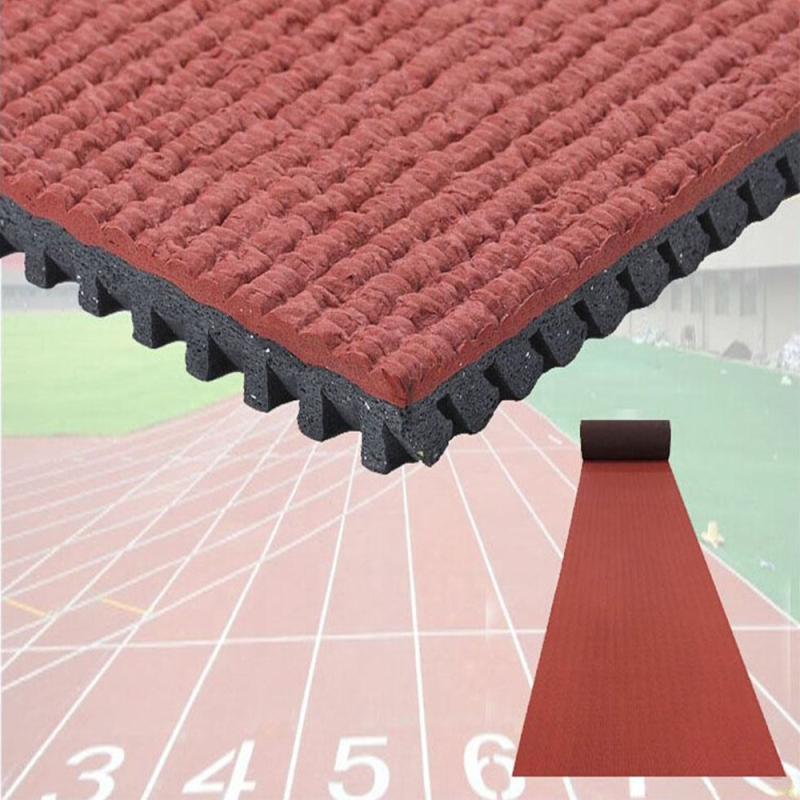 Prefabricated Rubber Running Track Floor - GZUNISPORT