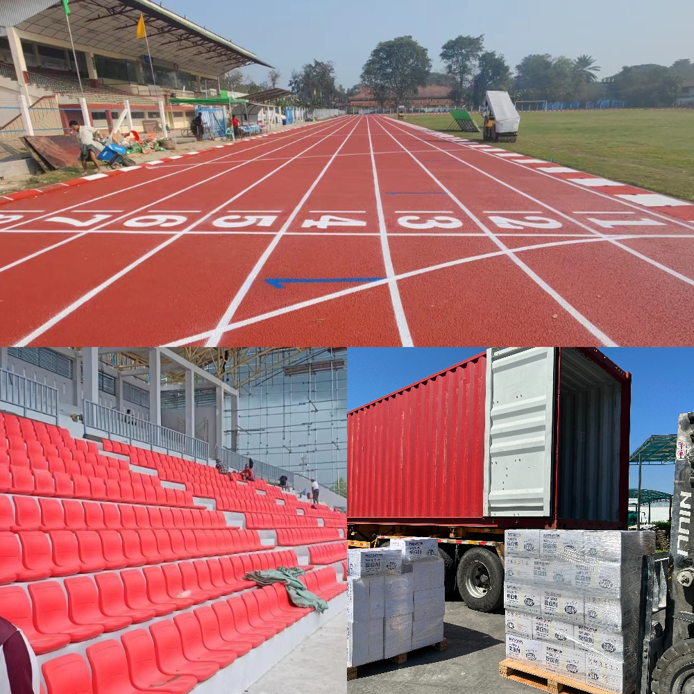 Standard Running Track Material System Factory - GZUNISPORT