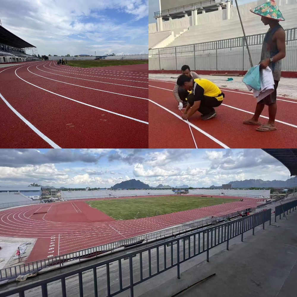 Standard Running Track Material System Factory - GZUNISPORT