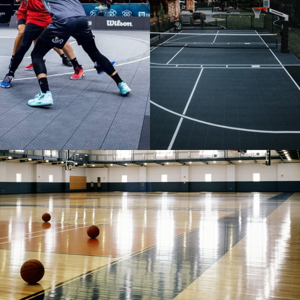 One-stop Basketball Court floor Installation Solution - GZUNISPORT