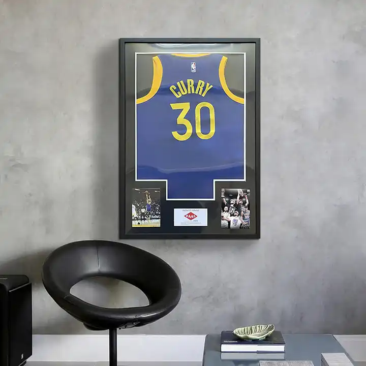 Customized Jersey Display Frame Case, Large Frame Shadow Box with UV ...