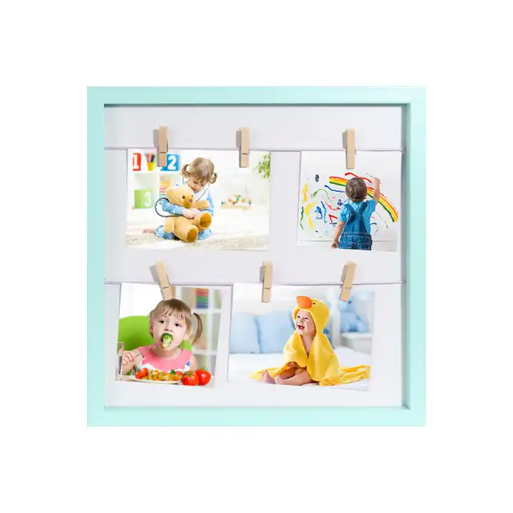 Customized Baby First Year Photo Frame Display Kids Art Picture Frame ...
