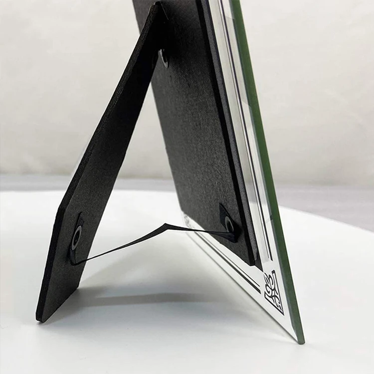 Customized Mirror Glass Certificate Frame Document Frame,Glass Photo Frame