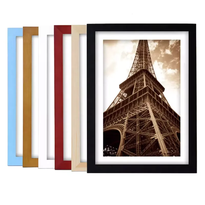 Custom Square Picture Frame Solid Wood Photo Frame,Wooden Photo Frame