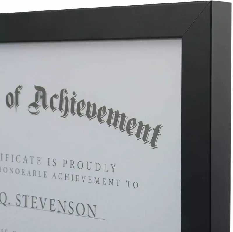 Custom Certificate Frame 8.5*11 University College Graduation Diploma ...