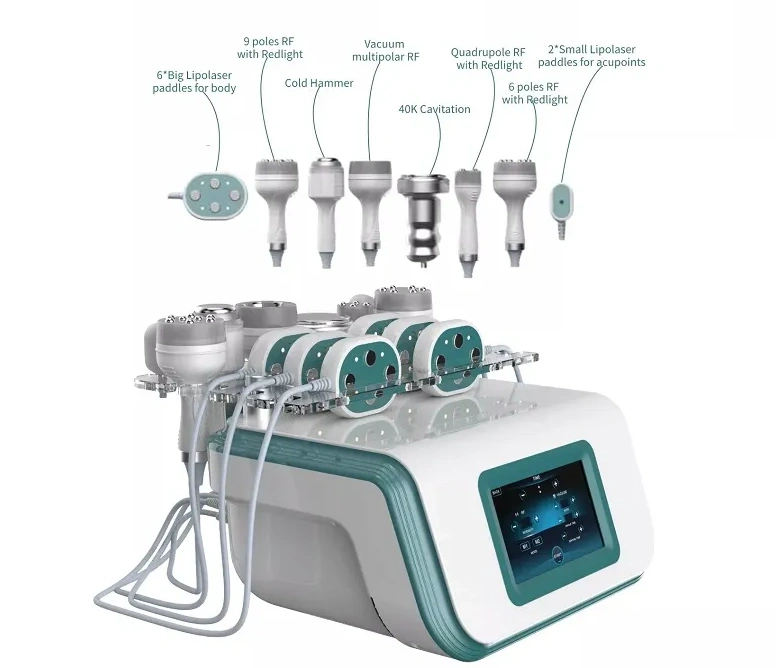 Slimming Machine 80k Laser Lipo Machine 8 In 1 Lipo Cavitation Machine ...