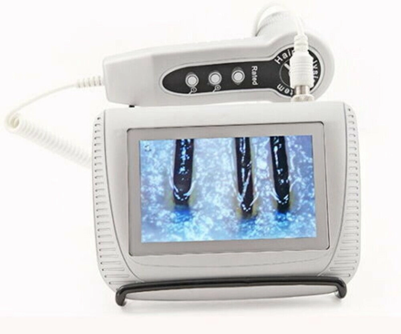 50X/200X Magnifying Skin Analyzer Rechargeable Detector Hair Follicle ...