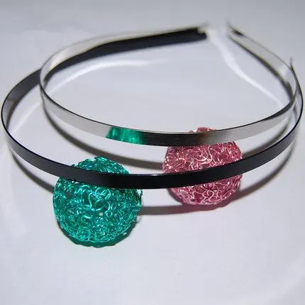 3mm Silver Metal Alice Band