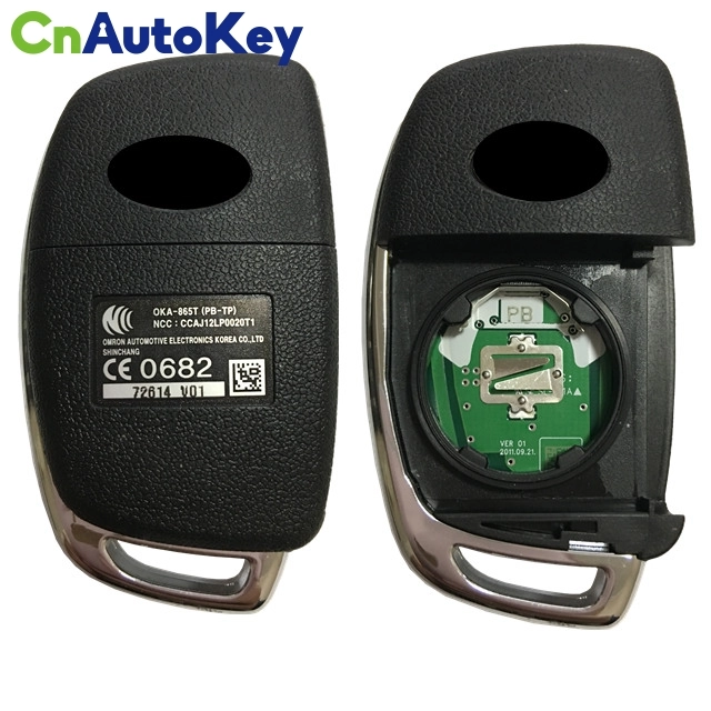 CN020078 Genuine Hyundai remote key 433MHZ 4D60 80BIT OKA-865T (PB-TP)