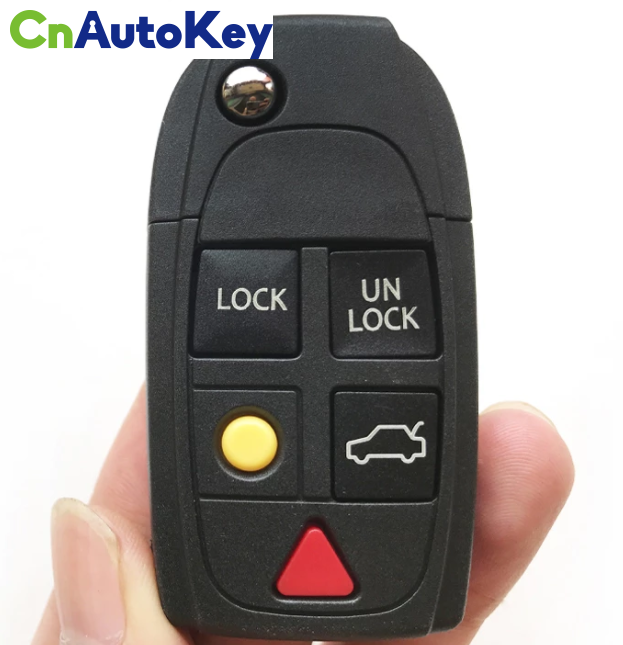 CN050010 5 Buttons Remote Flip Folding Key Remote For Volvo XC70 XC90 ...