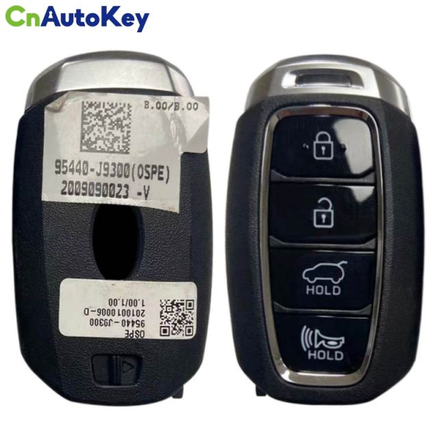 CN020207 Hyundai Kona 2020 Genuine Flip Remote Key 433MHz 95440-J9300