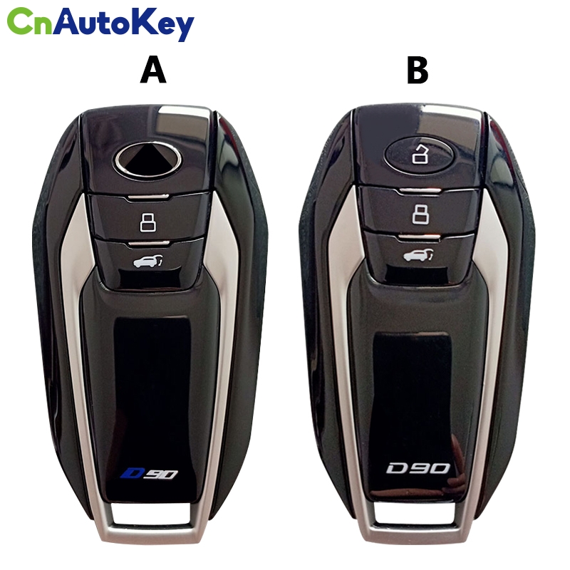 CN032002 Car Keyless Smart Remote Key 433Mhz with ID47 Chip for SAIC ...
