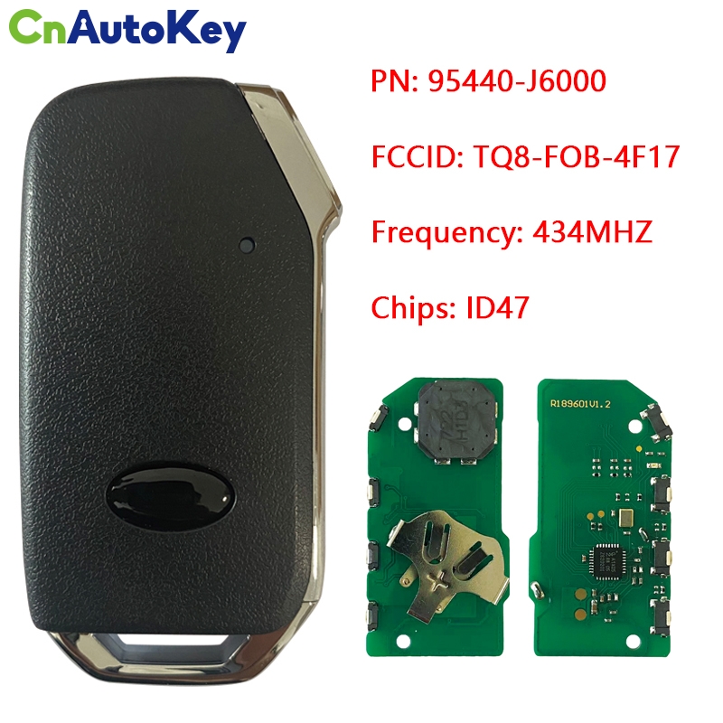 CN051155 Keyless Go 95440-J6000 Smart Remote Key 4 Button 434MHz ID47 ...