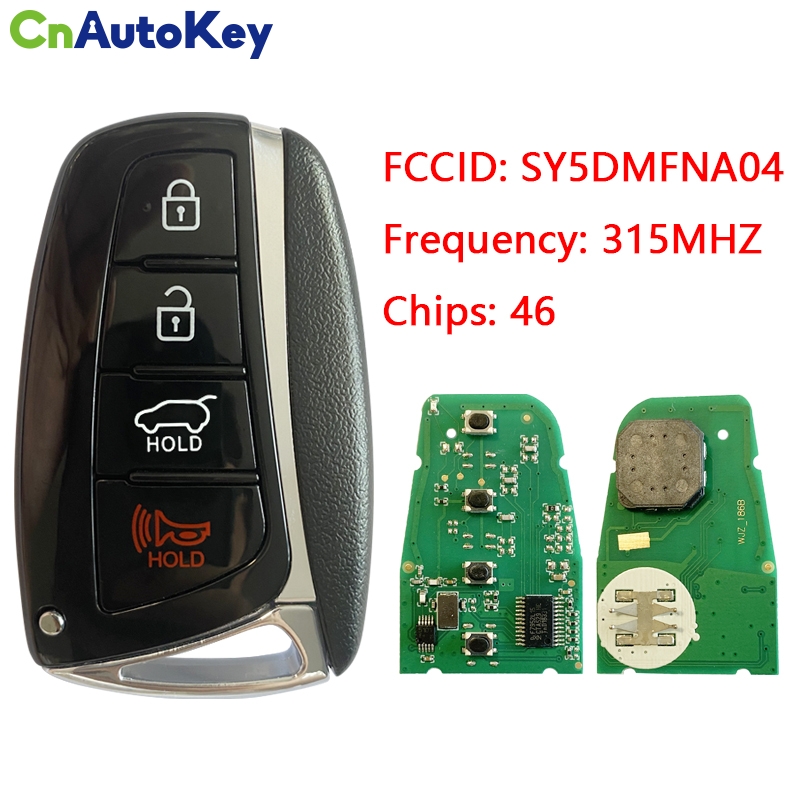 CN020225 2013-2018 Hyundai Santa Fe / 4-Button Smart Key w/ Hatch / PN ...