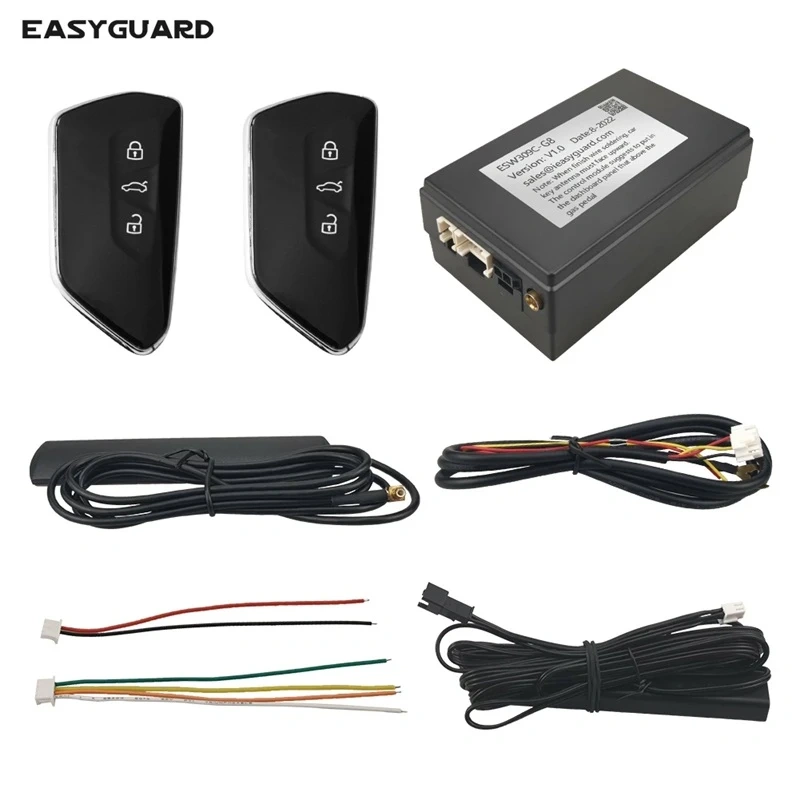 CN126 EasyGuard Smart Key PKE Kit Fit For Golf 8 with Factory Push ...
