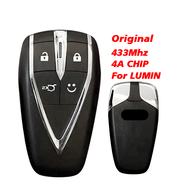 CN035011 Original genuine 4 button 4A chip 433Mhz smart key For CHANA ...