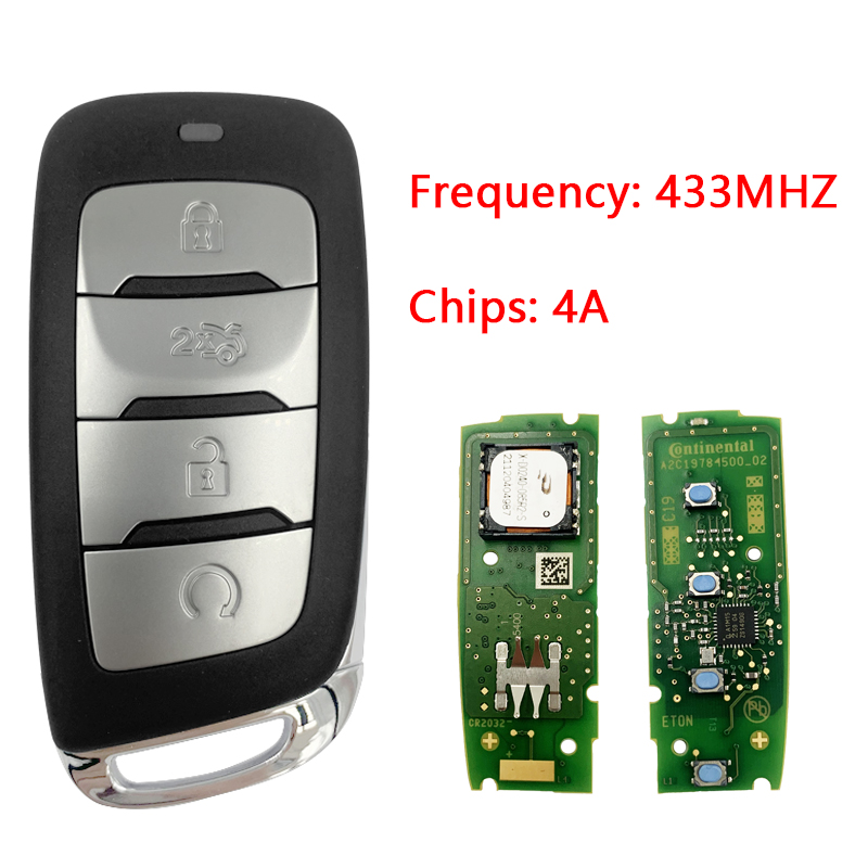 CN035015 Original brand new genuine 4A chip 433MHZ suitable for Changan ...