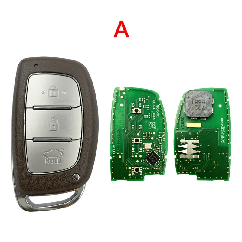 CN020283 3/4 Button Original PCB Smart Car Key For Hyundai HB20 2020 ...