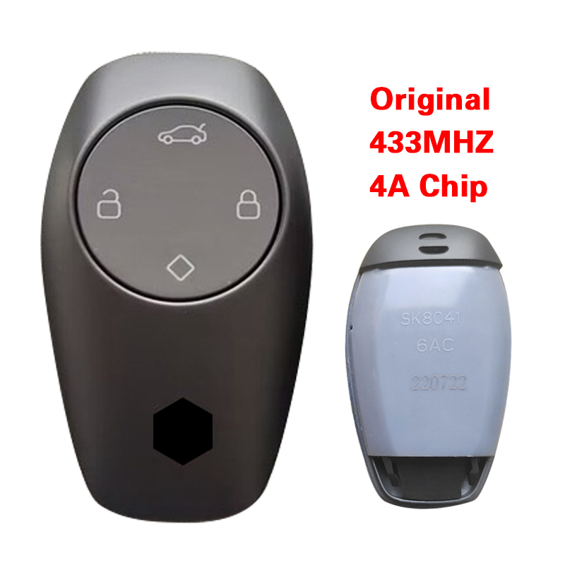 CN038001 Original 4 Button Smar key for Leapmotor T03 car ignition keys ...