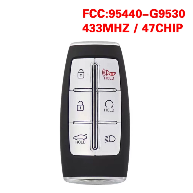 CN020297 for 2022 Hyundai Genesis G70 5+1Buttons Smart Key FCC ID: TQ8 ...