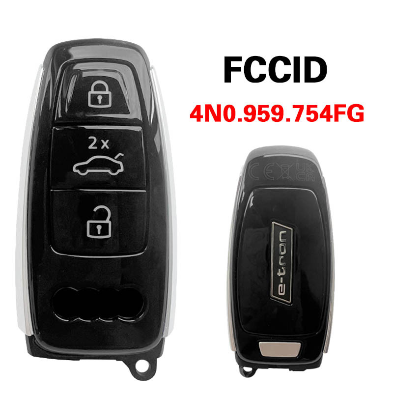 CN008103 MLB Suitable for Audi 3-button E-tron smart remote control key ...