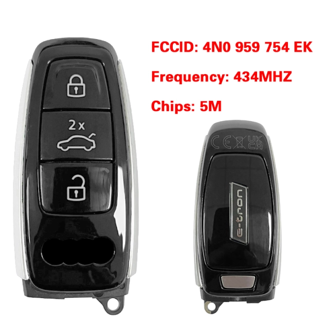 CN008115 MLB Original 3 Button E-tron 434 MHz 5M Chip for Audi A8 2017 ...