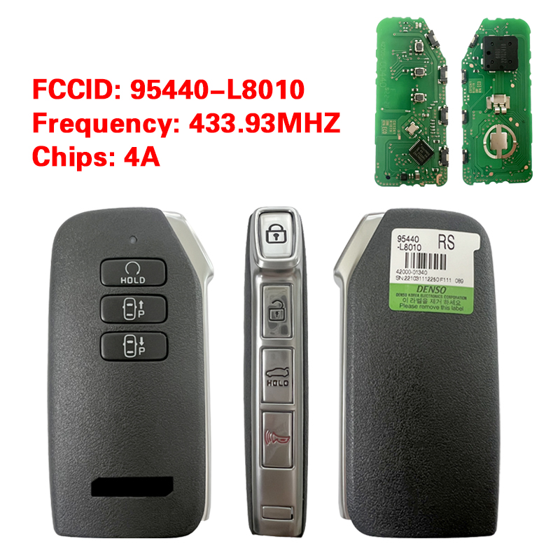 CN051211 Kia K8 2022 Genuine Smart Remote Key 6+1 Buttons 433MHz 95440 ...