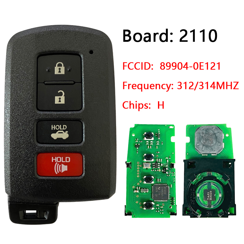 CN007146 2014-2019 For Toyota Highlander 4-Button Smart Key 312mhz PN ...