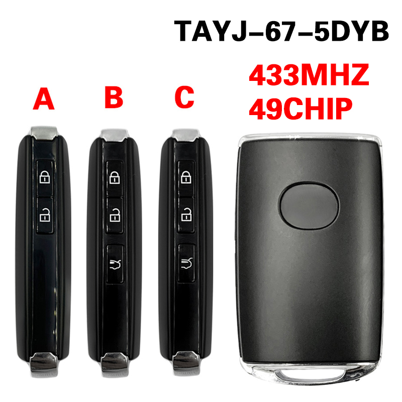 CN026059 For Mazda CX5 CX9 2020 - 2022 SMART KEY 2/3BUTTONS - 433MHZ ...