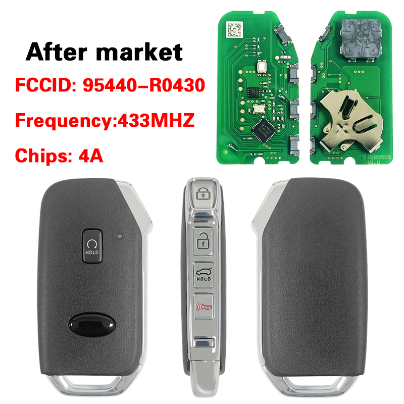 CN051200 Kia Carnival 2022 Genuine Smart Remote Key 4+1 Buttons 433MHz ...