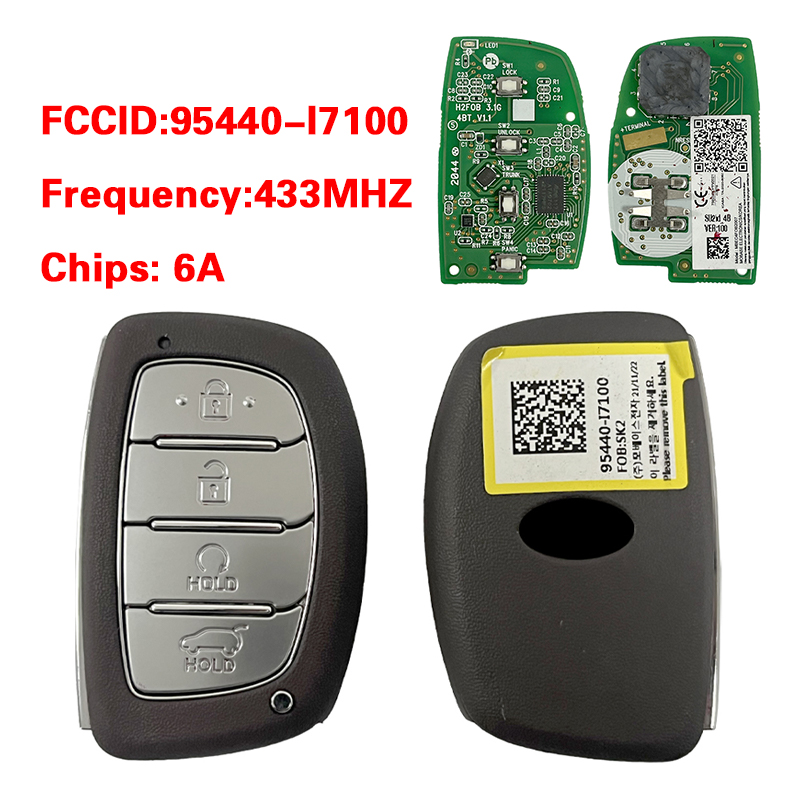 CN020522 OEM For Hyundai Creta 2023 Original Smart Remote Key 4 Buttons ...