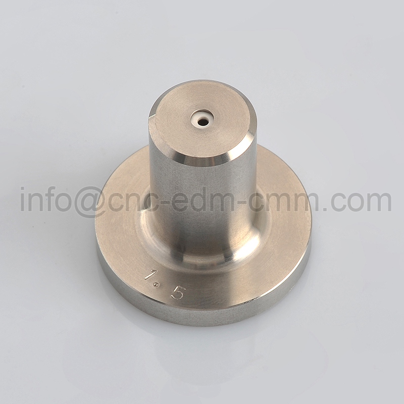 A290-8102-Y754 FANUC F125-4 JET NOZZLE UPPER CERAMIC INSERT ID=1.8 MM