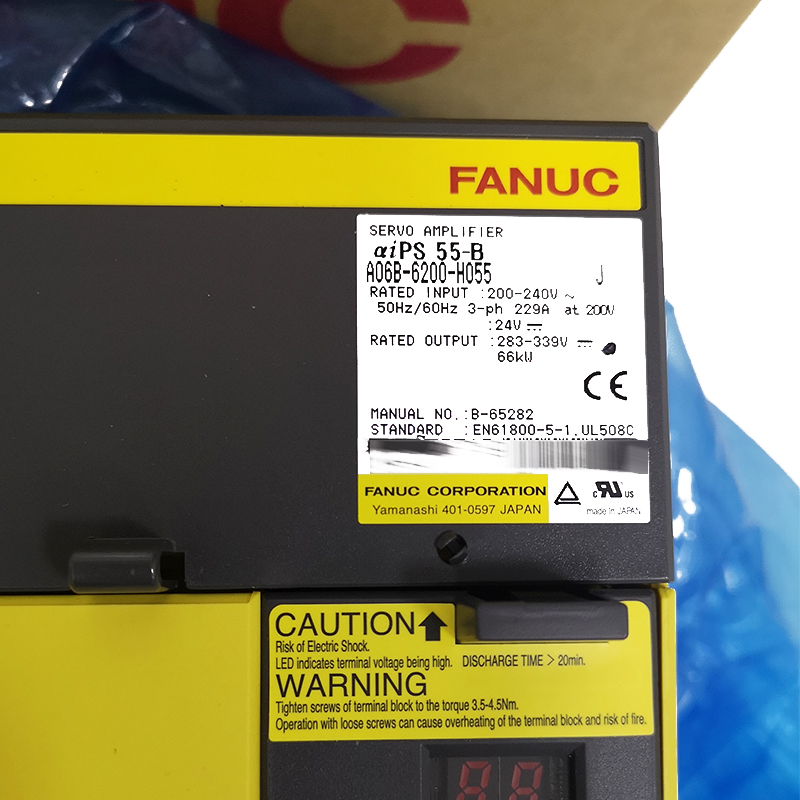 A06B-6200-H055 A06B-6202-H055 Fanuc Power Supply Amplifier Module