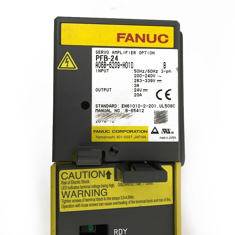 A06B-6209-H010 fanuc industrial parts servo amplifier drive