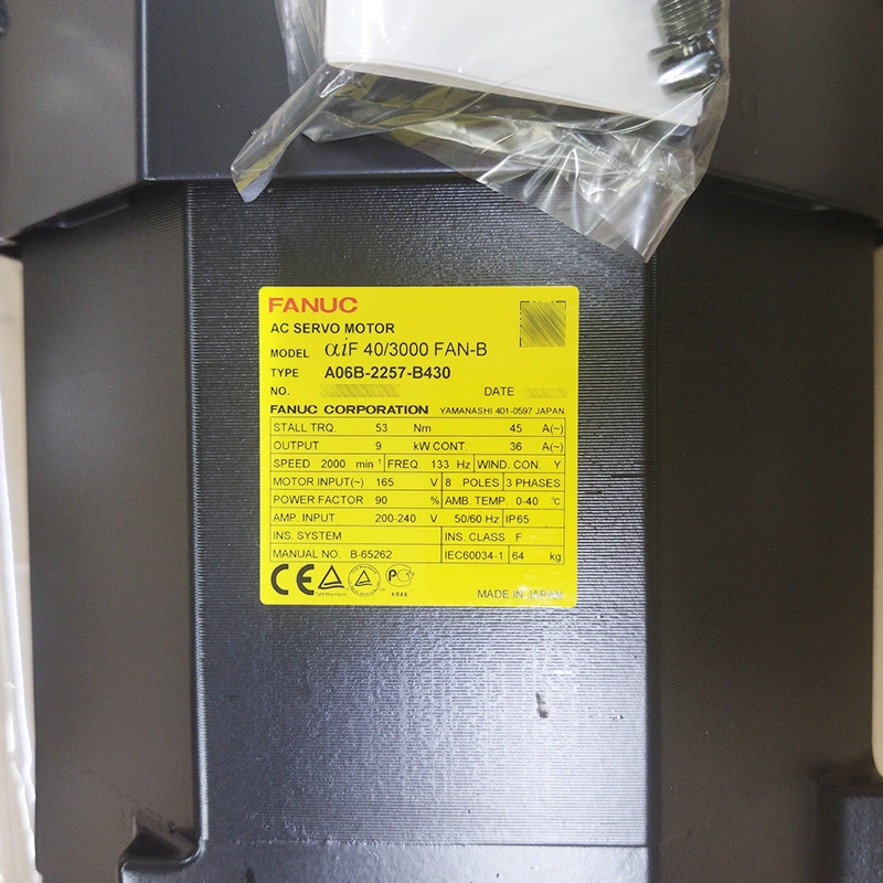 A06B-2257-B430 A06B-0257-B430 Fanuc ac servo motor