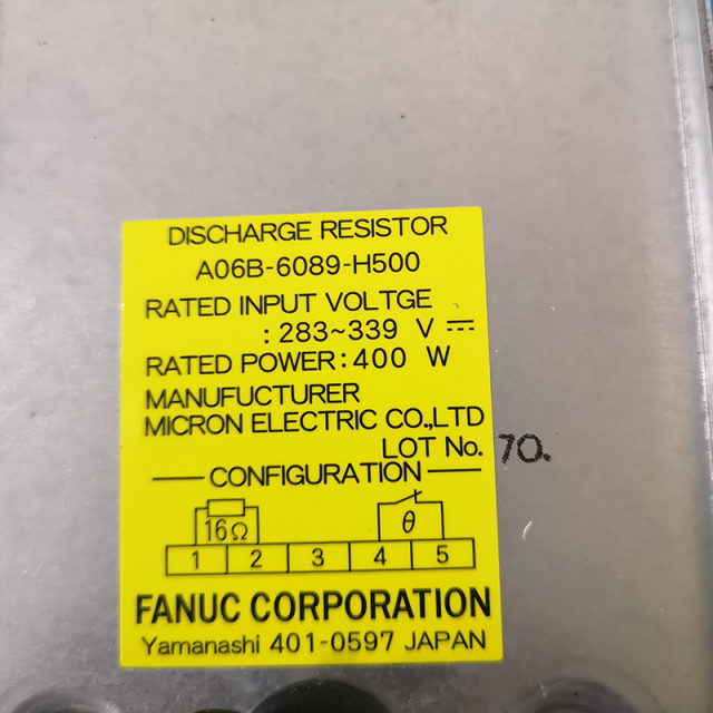 A06B-6089-H500 Fanuc digital ac servo amplifier