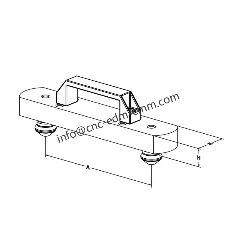 Zero-point chuck Alignment datum W*H-A