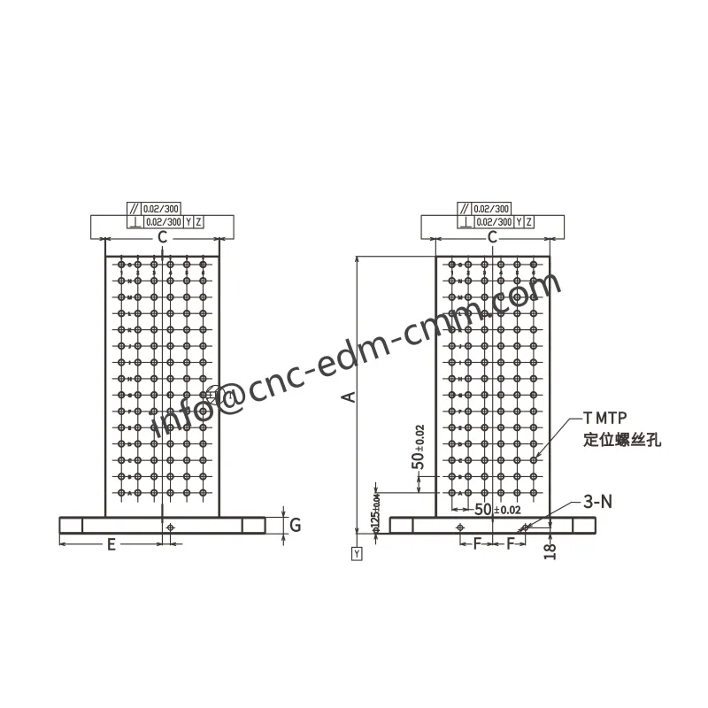 MC Square Tooling Column